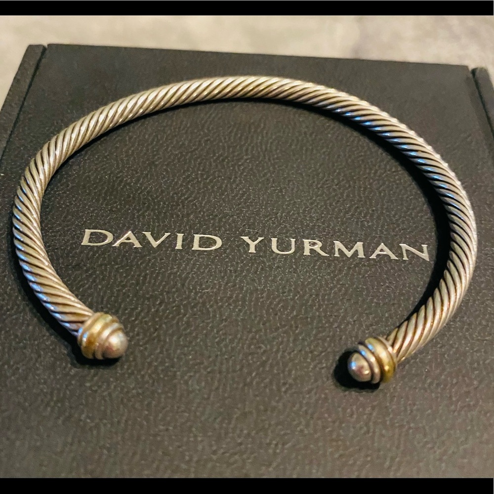 David Yurman Cable Classic Collection Bracelet With 1… - Gem